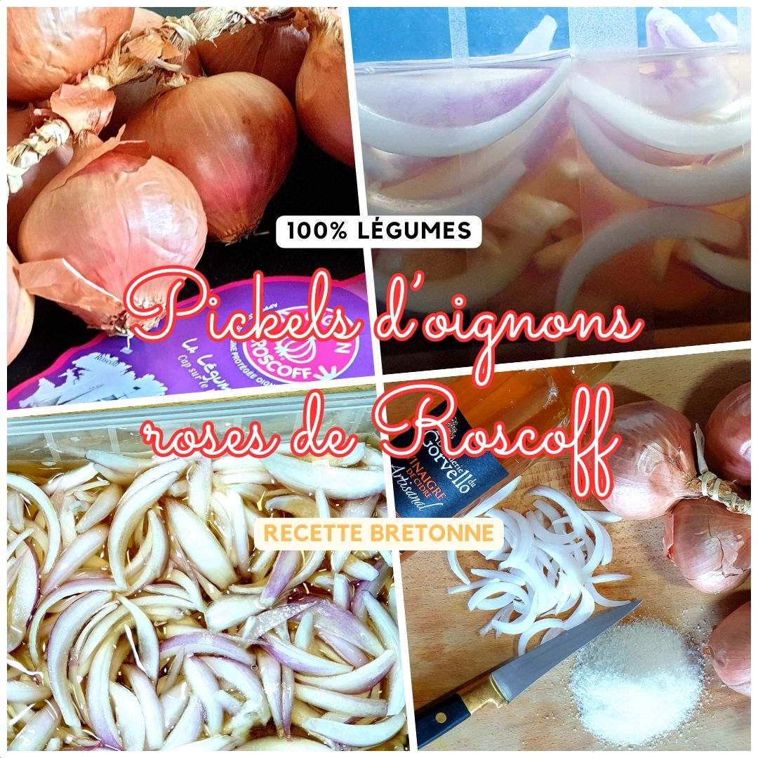 Pickles d’oignons roses de Roscoff – Ouest Délices, blog culinaire