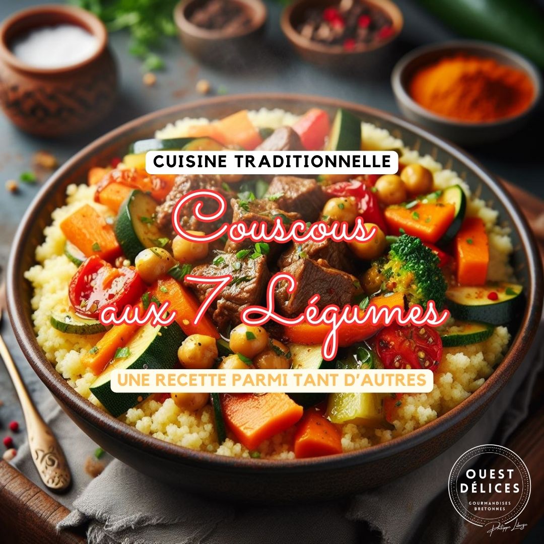 Couscous aux 7 légumes – Ouest Délices, blog culinaire